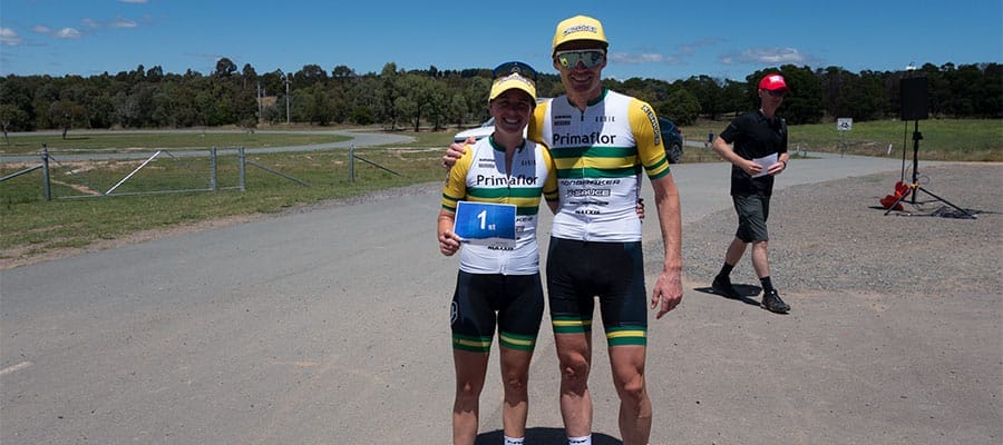 Bec & Dan won on home tracks - CORC